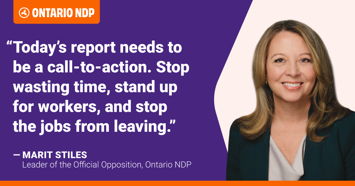 STILES: Ontario’s alarming job numbers needs to be a wake-up call for ...